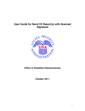 Fillable Online ssa (ERE) Consultative Examination (CE) Services ...