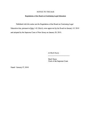 Regulations Of The Board On Continuing Legal Education - Fill and Sign ...