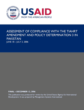 Fillable Online Assessment of Compliance with the Tiahrt Amendment and ...