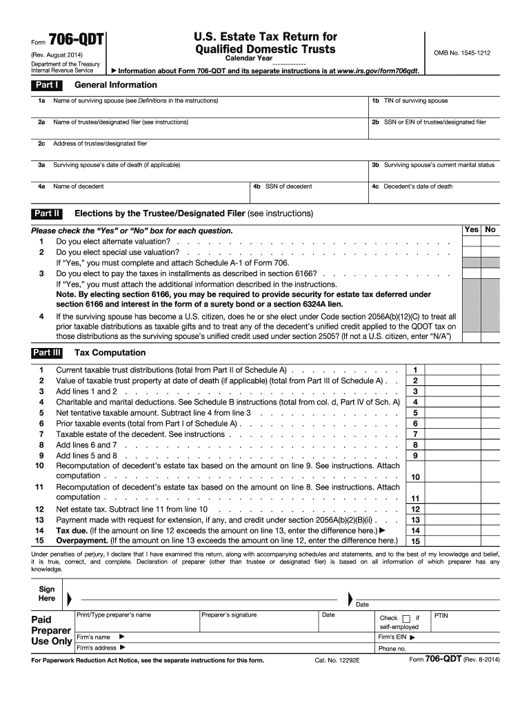 Estate Tax Return for: Fill out & sign online | DocHub