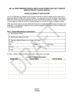 Fillable Online arb ca Vehicle_eligibility_application - arb ca Fax ...