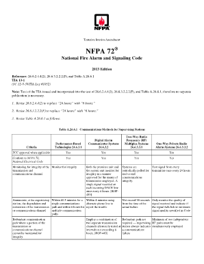 Nfpa 72 - Fill Online, Printable, Fillable, Blank | pdfFiller