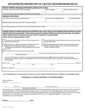 Fillable Online clerk-recorder buttecounty APPLICATION FOR CERTIFIED ...