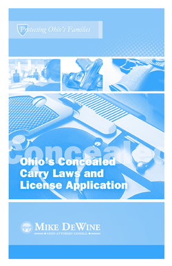 Fillable Online Ohio concealed carry fillable form Fax Email Print ...