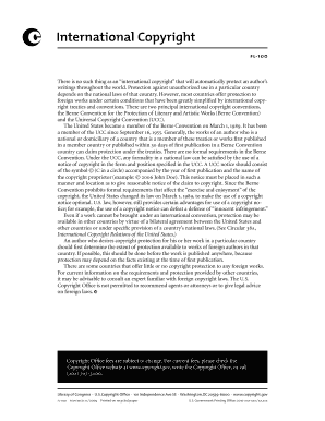 Fillable Online copyright 7 International Copyright - US Copyright ...