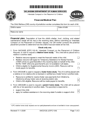 Fillable Online okdhs lifeline and okdhs form Fax Email Print - pdfFiller