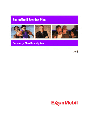 Fillable Online ExxonMobil Pension Plan - ExxonMobil Family Home page ...