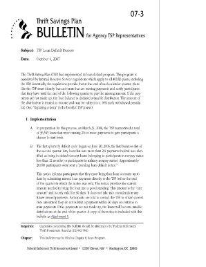 Fillable Online tsp how to default on a tsp loan form Fax Email Print ...