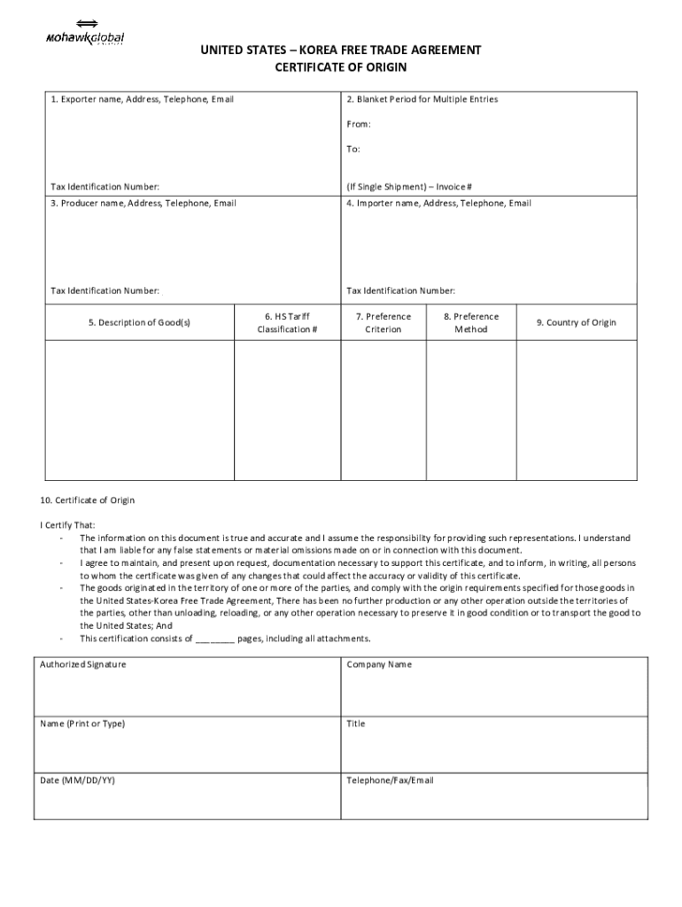 Certificate Of Origin Certificate Of Origin Form B Picture