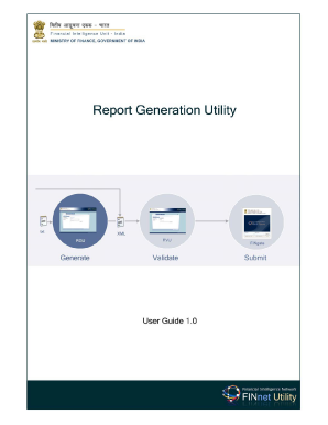 Fillable Online Report Generation Utility User Guide 1.0 - Financial ...