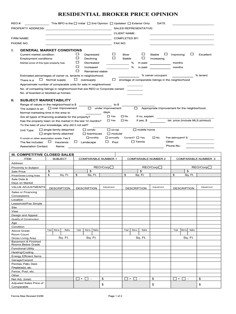 Bpo Form Fillable Pdf Printable Forms Free Online