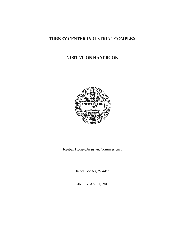 Turney center industrial complex visitation: Fill out & sign online ...