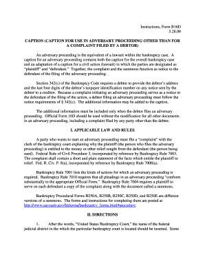 Fillable Online uscourts Caption - U.S. Courts - uscourts Fax Email ...