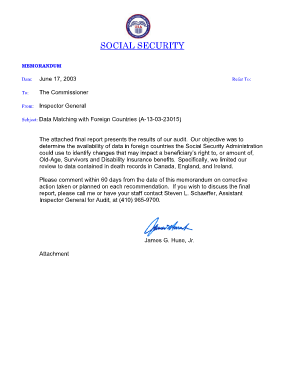 Fillable Online oig ssa A-13-03-23015.doc - oig ssa Fax Email Print ...