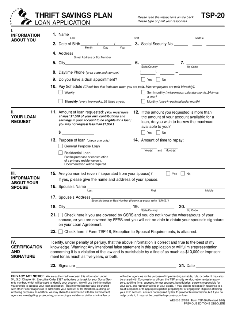 Thrift Savings Plan Calculator Thrift Savings Plan Calculator