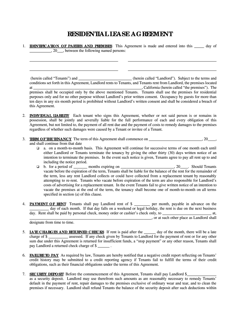 Simple House Rental Agreement Forms Free Home Sweet Home Insurance 