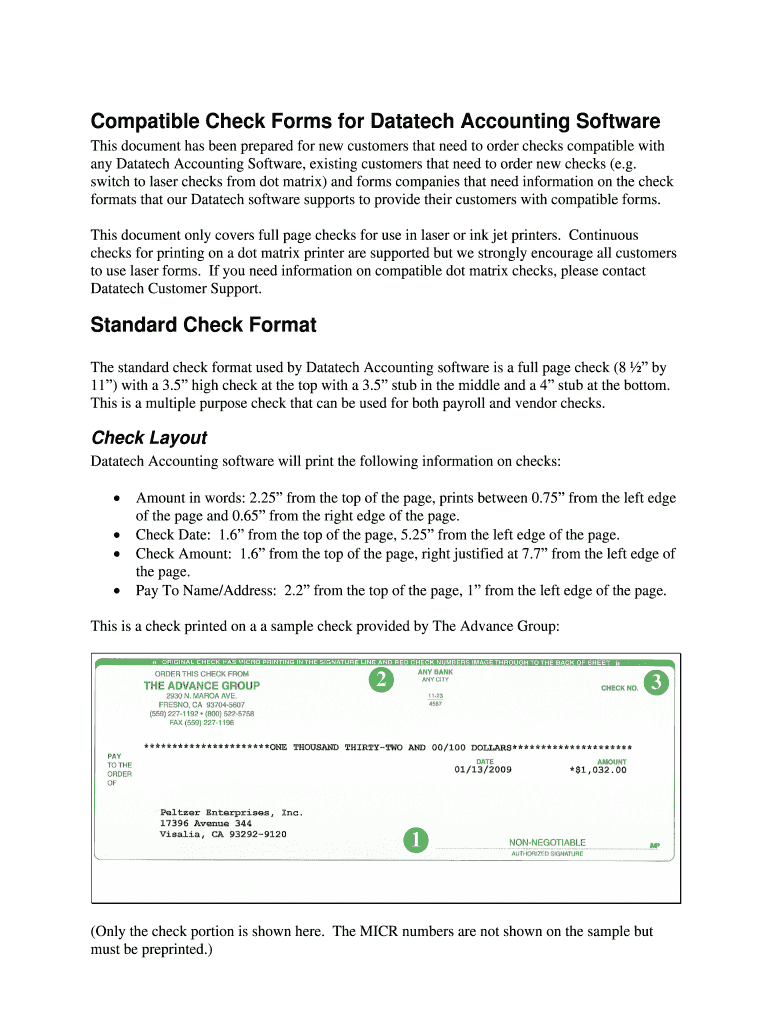 How To Print On Pre Printed Checks Fill Online Printable Fillable 