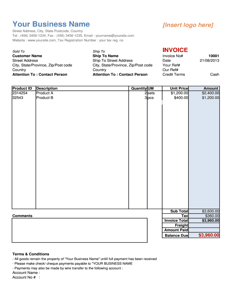 How To Calculate Sales Tax In Excel Formula Fill Out Sign Online