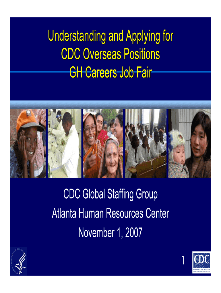 Fillable Online cdc 2008 GAP Recruitment - cdc Fax Email Print - pdfFiller