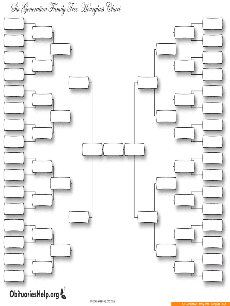 Large Family Tree Template Fill Online Printable Fillable Blank 