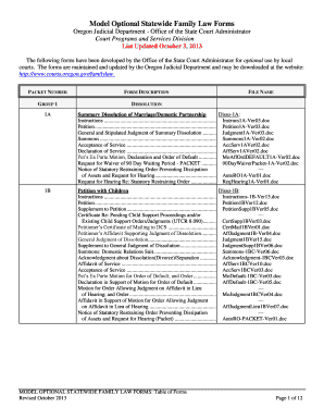 Fillable Online courts oregon Complete list of forms - Oregon Judicial ...