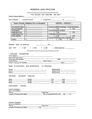 Fillable Online lease from to Fax Email Print - pdfFiller