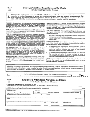 Fillable Online campbell Important: You must complete a new Form NC-4 ...