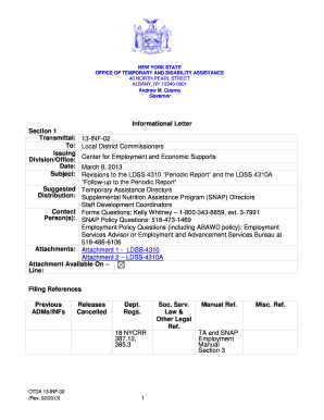 Fillable Online otda ny 13-INF-02 - otda ny Fax Email Print - pdfFiller