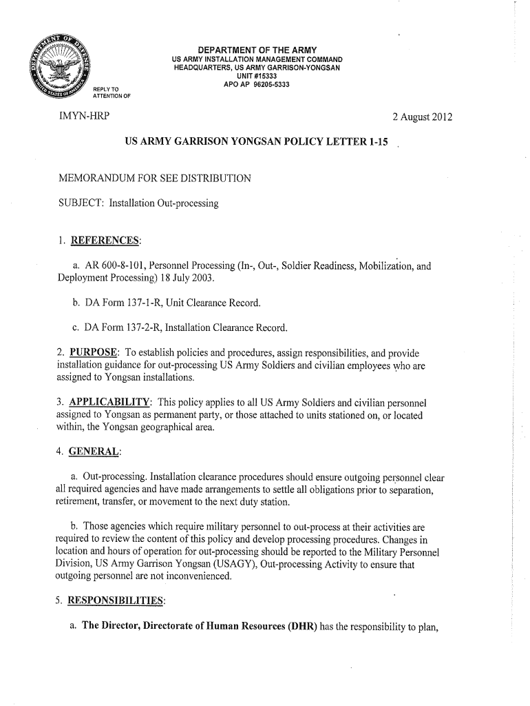 Fillable Online usarmy vo llnwd confirmed by the soldier, and hand ...