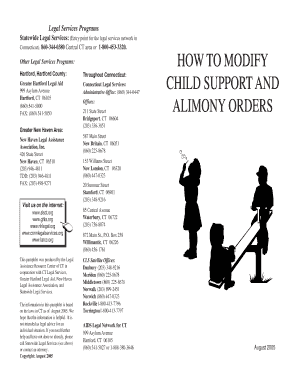 Fillable Online Child Support and Alimony Fax Email Print - pdfFiller