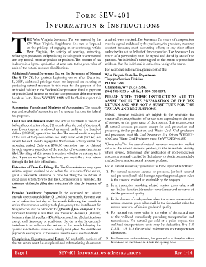 Form Sev - Fill Online, Printable, Fillable, Blank | pdfFiller