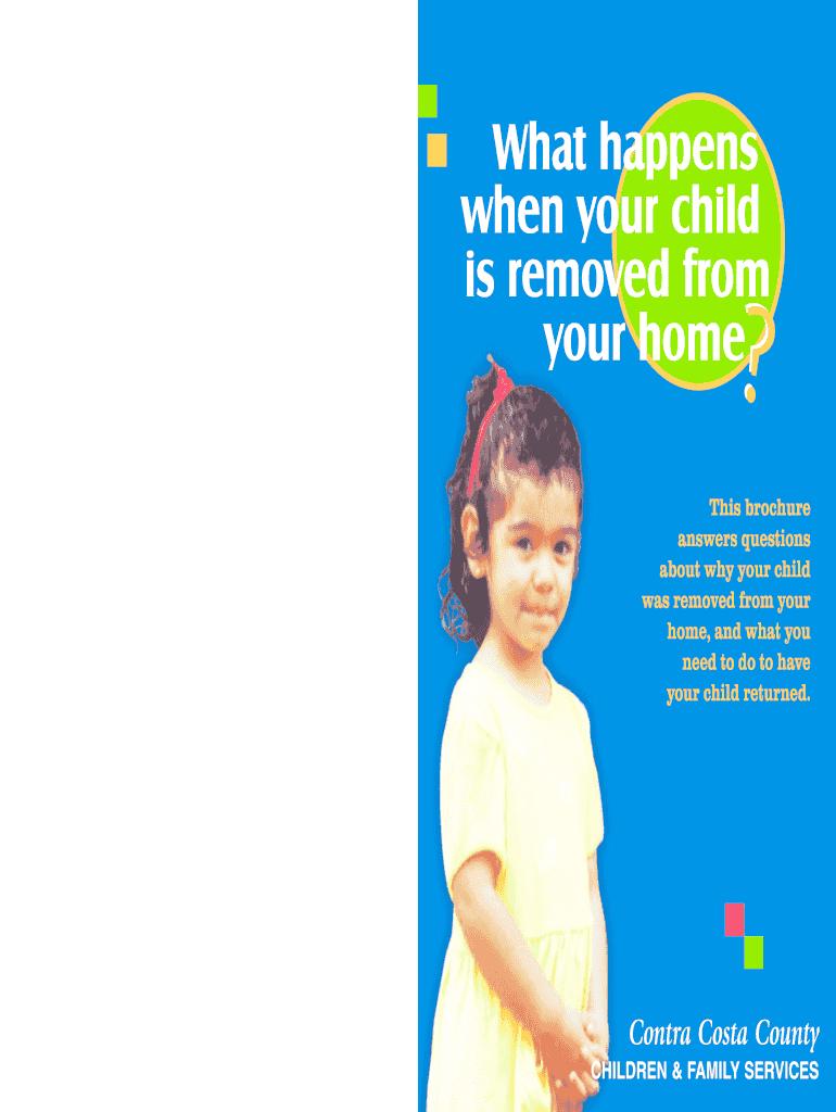 Fillable Online cwda What happens when your child is removed from your ...