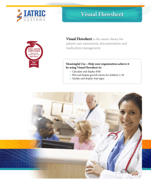Fillable Online Visual Flowsheet - Iatric Systems, Inc. Fax Email Print ...