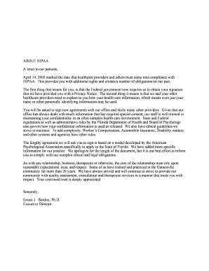 Fillable Online HIPAA FORMS - Clinical Psychology Associates of North ...