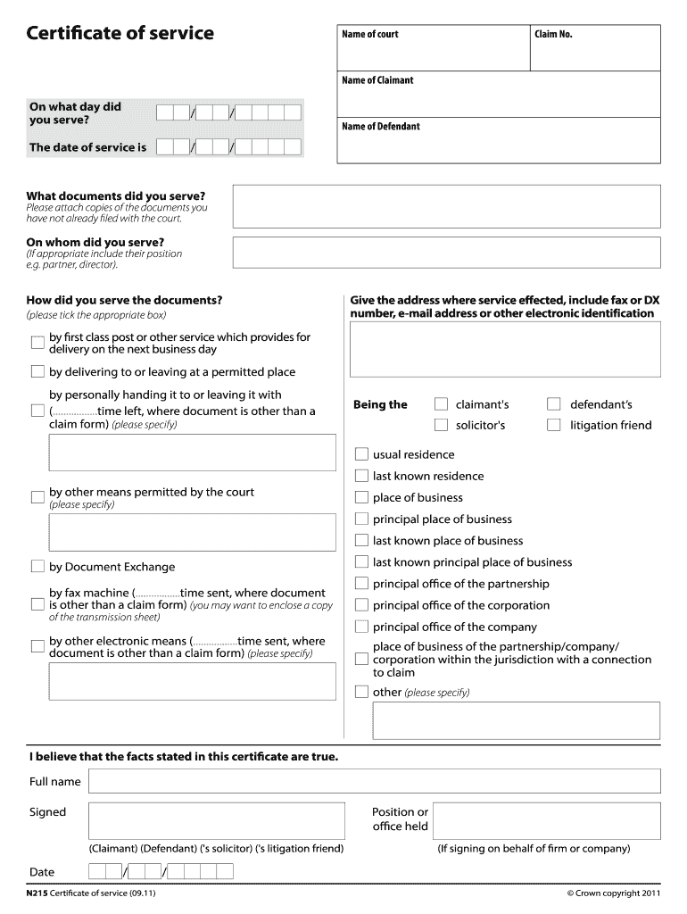 N215 Word Version Fill Online Printable Fillable Blank PdfFiller