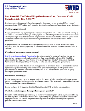 Wage Garnishment Worksheet 2021 - Page 2 | pdfFiller
