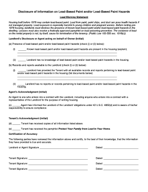 Fillable Online Lead from paint, paint chips, and dust can pose health ...