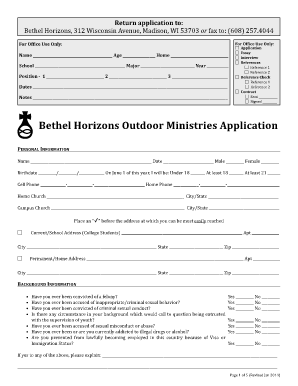 Fillable Online Summer Intensive Housing Manual Fax Email Print - pdfFiller