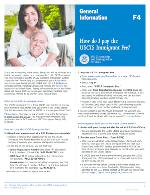 Fillable Online uscis - uscis Fax Email Print - pdfFiller