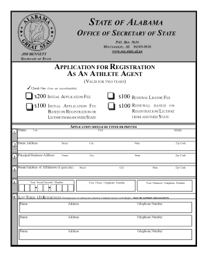 Fillable Online sos alabama Does your Spouse have any business ...