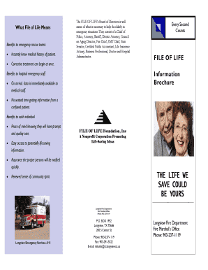 Fillable Online fire longviewtexas FILE OF LIFE Brochure.pub - Fire ...