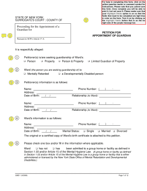 Fillable Online nycourts For help in completing this form, click on the Fax Email Print - pdfFiller