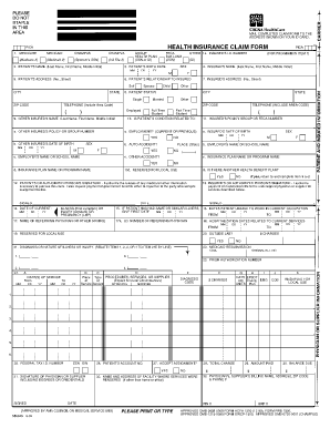 Fillable Online MAIL COMPLETED CLAIM FORM TO THE Fax Email Print ...