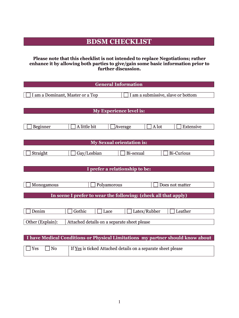 Limits Checklist Fill Out Sign Online DocHub