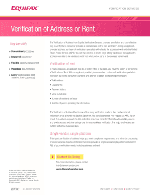Fillable Online RENT VERIFICATION FORM Fax Email Print - pdfFiller