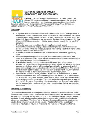 Fillable Online NATIONAL INTEREST WAIVER Fax Email Print - pdfFiller