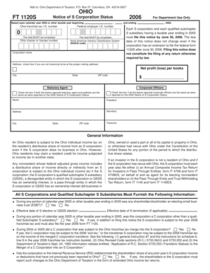 Fillable Online tax ohio Box 27, Columbus, OH 43216-0027 - tax ohio Fax ...