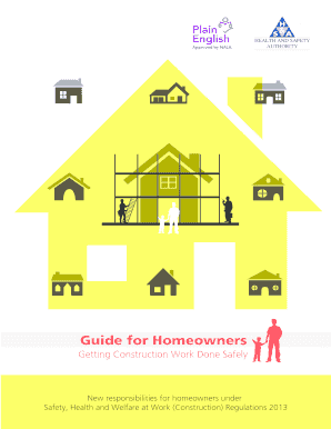 Fillable Online hsa Guide for Homeowners Getting Construction Work Done ...