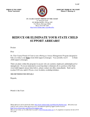 Fillable Online stclaircounty 2013 Michigan Child Support Formula ...