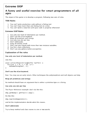 Fillable Online Extreme-oop as HTML - XPUG Milano Fax Email Print - pdfFiller